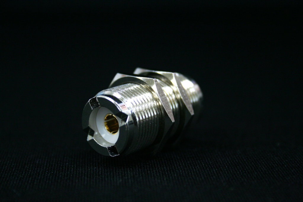 MA-JJ-NT 中継コネクタ M型メス－メス（全ネジタイプ・ナット付） ラジオショップ・ファイブナイン