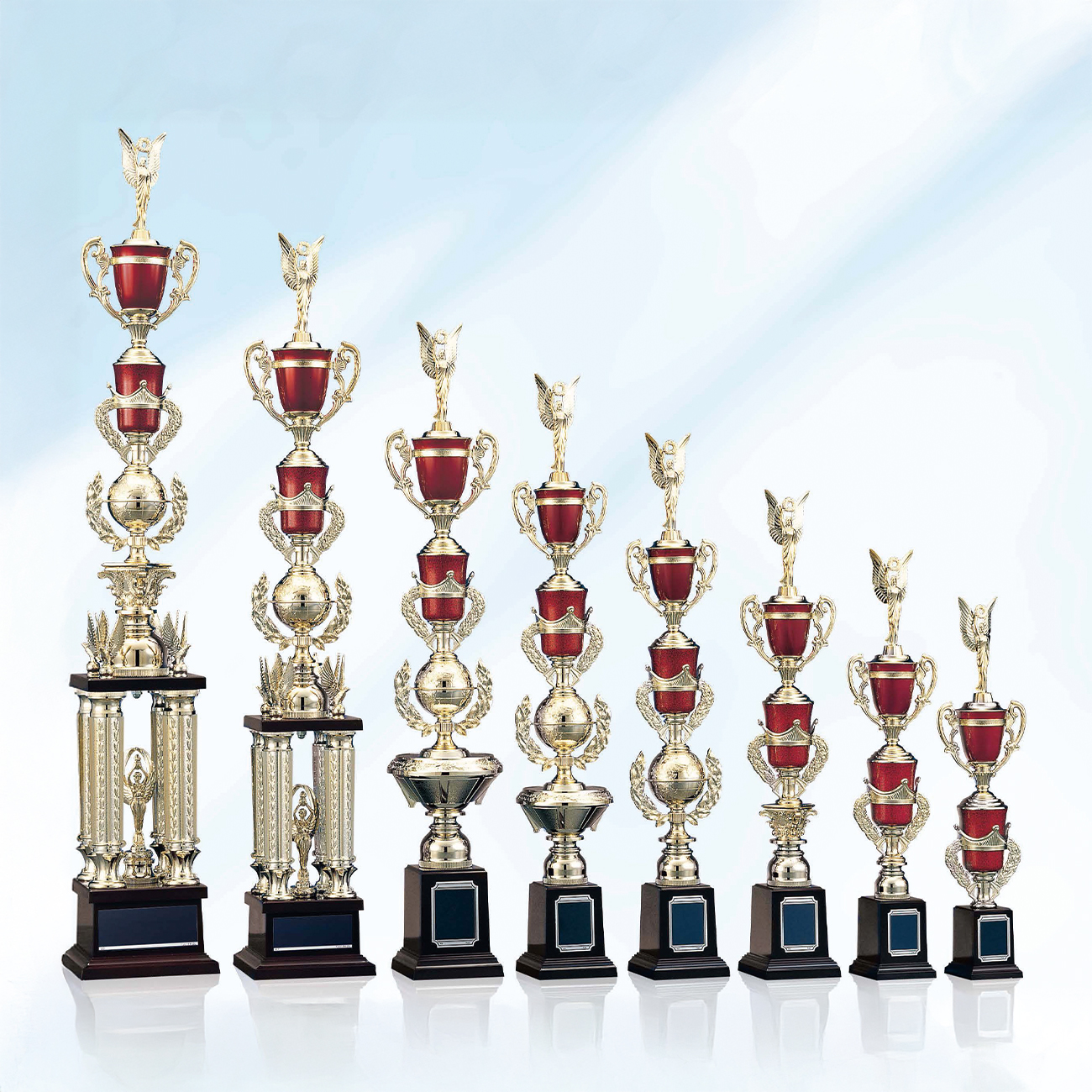 タワー型トロフィー 66種目から選べる【FT-4848_Fサイズ】高さ：51.5cm《営業日11時までのご注文で翌々営業日出荷》 [K2]〈L〉