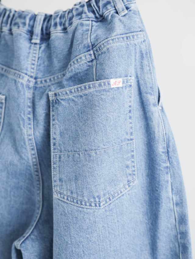 ARTE POVERA アルテポーヴェラ｜12ozデニム2タックパンツ（淡色）