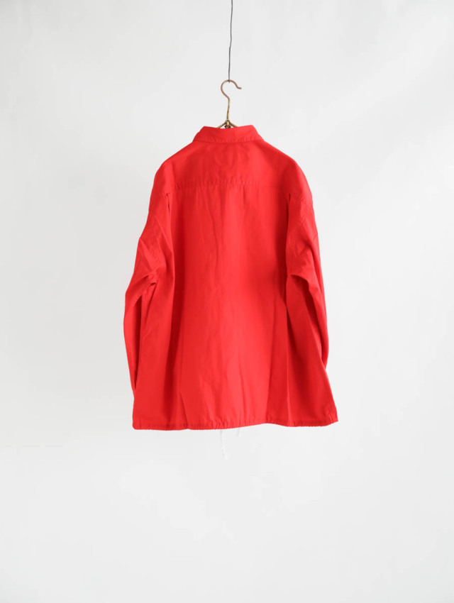 LOLOLIKE ロロライク / ニュースタンダードビックシャツ レッド