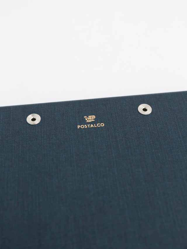 POSTALCO ポスタルコ | スナップパッドSQ A4 プレスコットンメモパッド（ダークブルー）