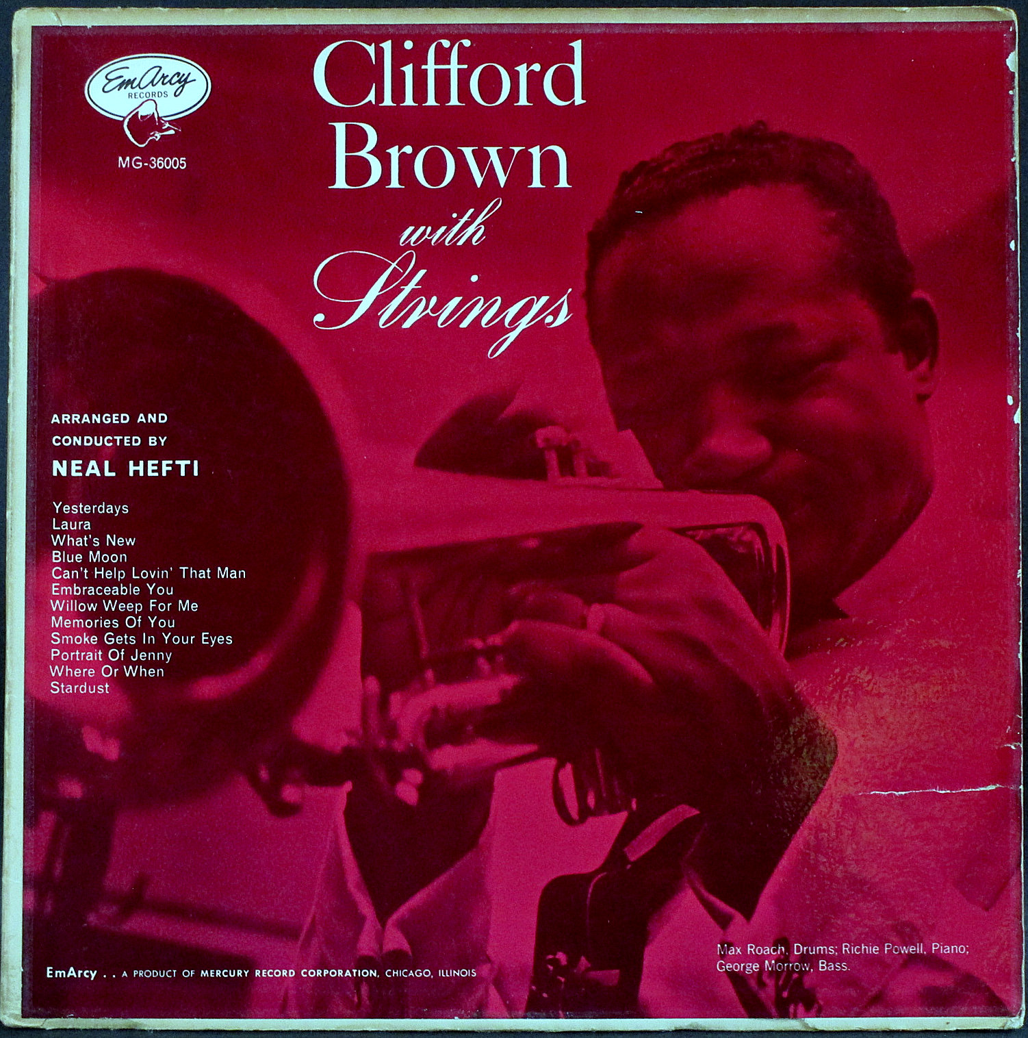 Clifford Brown With Strings クリフォード・ブラウン・ウィズ・ストリングス | JAZZ 中古レコード通販はセブンビートレコーズ