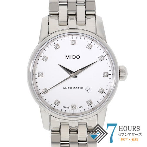 M7600.4.66.1 バロンチェッリII ホワイトダイヤル ステンレス SS 自動巻き 純正ボックス