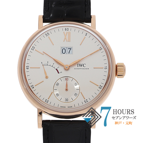 IWC インターナショナルウォッチカンパニー IW516102 ポートフィーノ ハンドワインド 8デイズ シルバーダイヤル ピンクゴールド ...