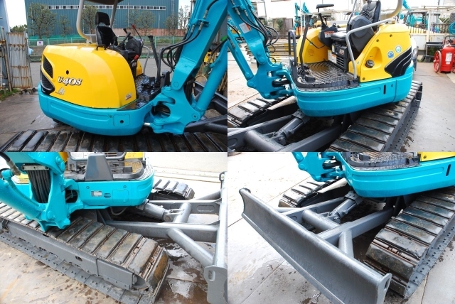 フォーク付★クボタ U40-3S配管機 ユンボ★整備済・即納！