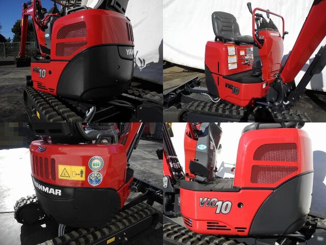Vio10-2D ヤンマー 配管機 ゴム脚 可変脚 ロングアーム