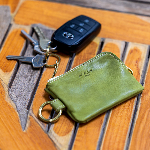 『クロヴィス』(全6色)モストロ/『クロヴィス』(全6色)モストロ/パスケース×キー ケースが一つになったふんわりマルチキーポーチ【AGILITY affa(アジリティ アッ ファ ...