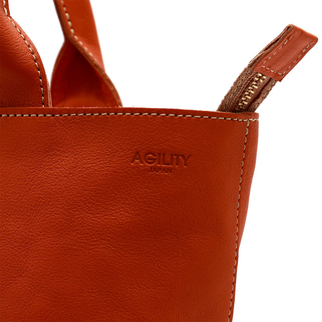 『ファシルトートL』(全3色)軽量ソフトヌメ/A4サイズ対応 シンプルなレザートートファスナー付き 本革 牛革 ファスナー付き 日本製【AGILITY affa(アジリティ アッファ)】(1009)