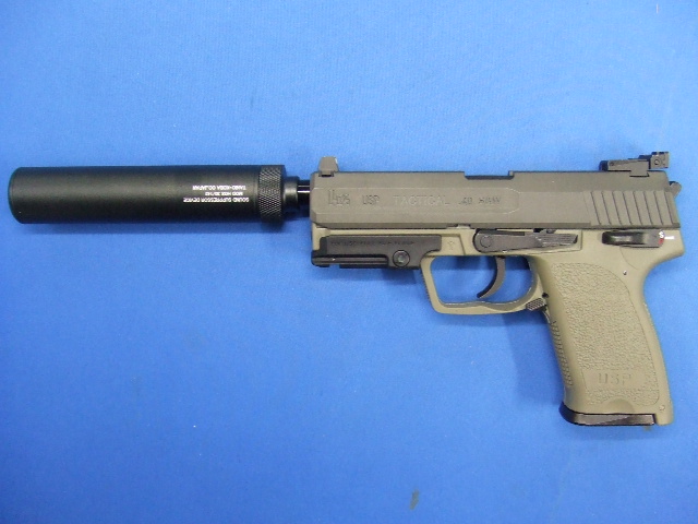 USP40 TACTICAL SD（Var.OD2）ユーログリーン サイレンサーモデル | タニオコバ