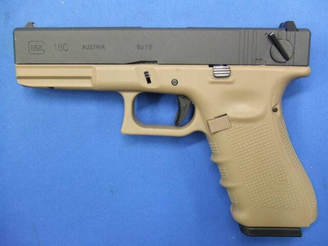 グロック 18C Gen.4 TAN 刻印入り | WE