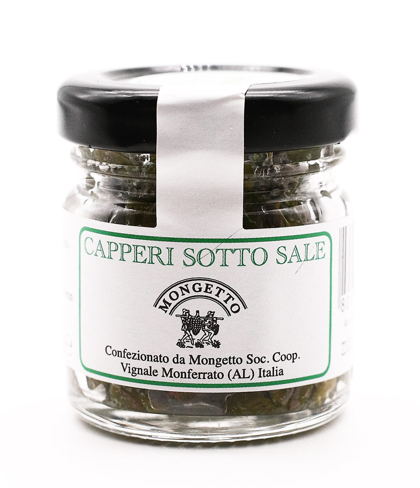 ケッパー(ケイパー) 塩漬 35g 使い切りサイズ イル・モンジェット社 イタリア産 (Italian Caper preserved in ...