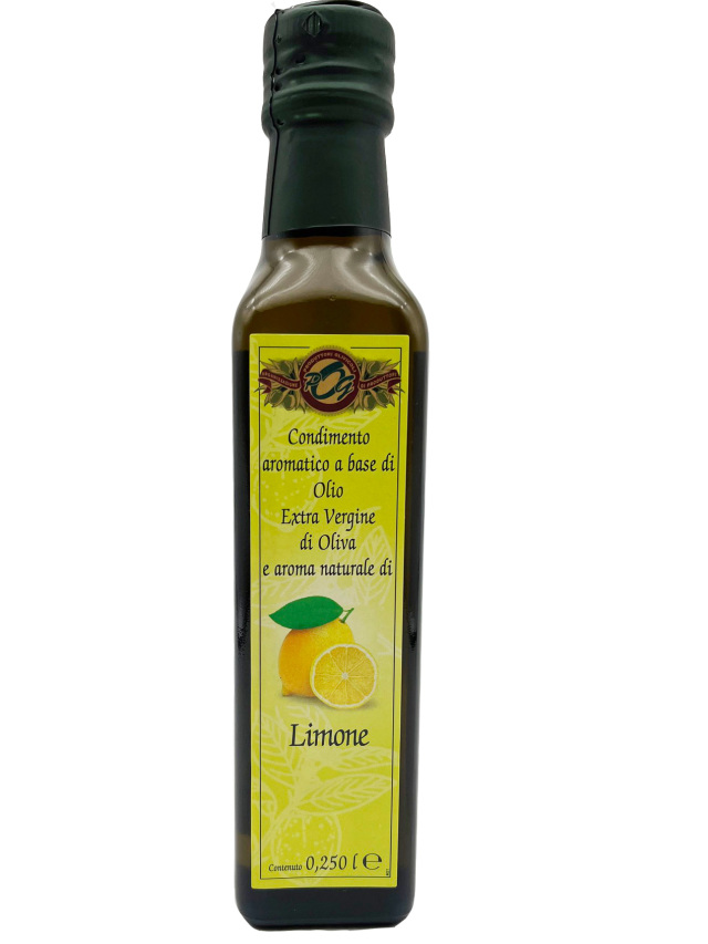 レモン入り EXV. オリーブオイル ジュリエッタ 250ml ベローナ・イタリア産 (Italian Exv Olive oile Lemon GIULIETTA) イタリア食材屋 アレス ...