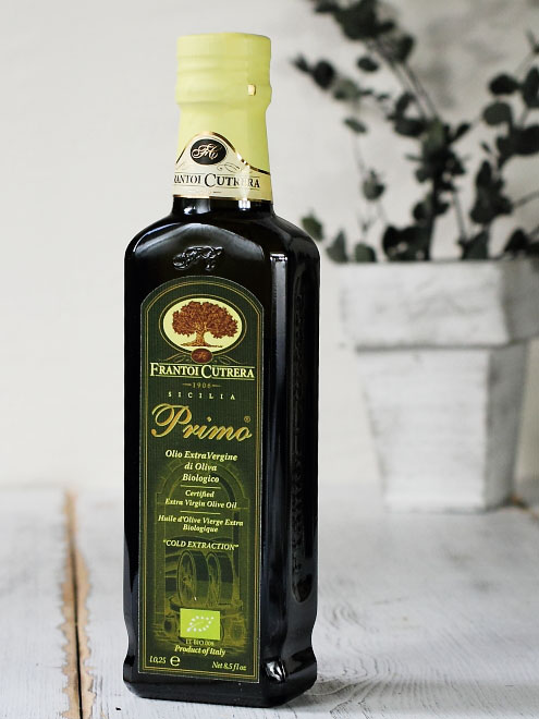 オーガニック EXVオリーブオイル プリモ BIO 250ml フラントイ・クトレラ社 イタリア産 (Italian Organic EXV. Olive oile Primo BIO by ...