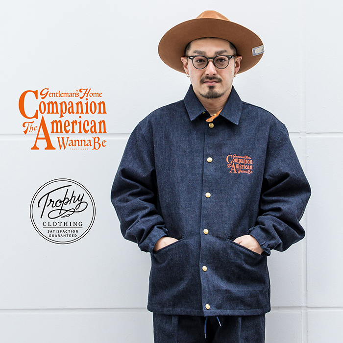 TROPHY CLOTHING×AMERICAN WANNABE「Warm Up Authentic Denim Jacket ...
