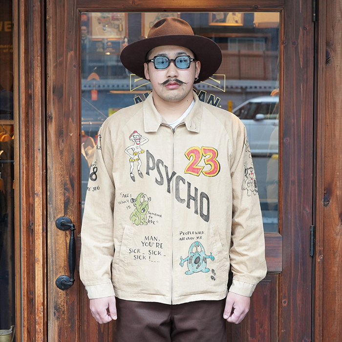 WRD5101 /「PSYCHO WEIRDO - JACKET」ハンドペイントジャケット