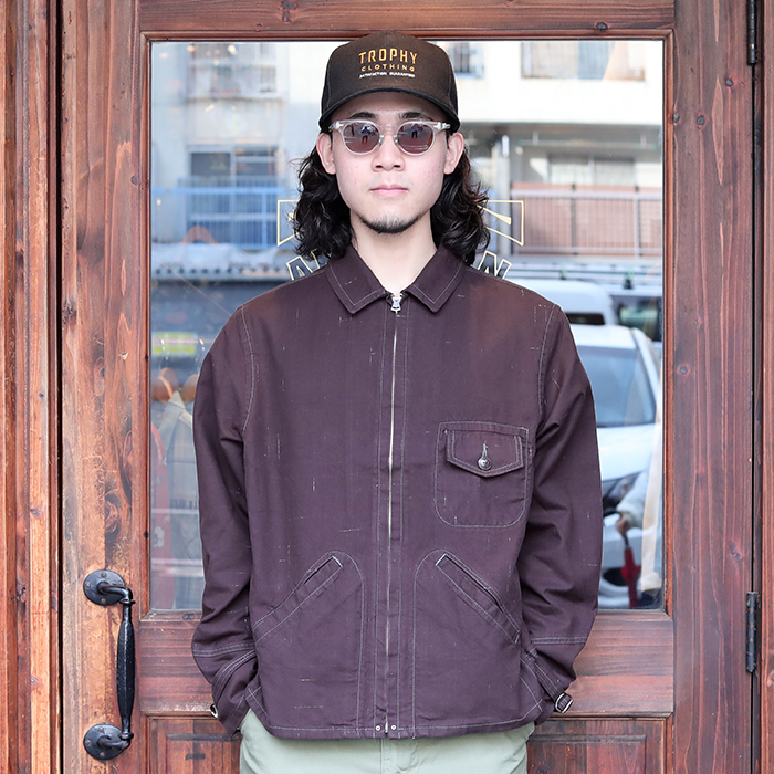 TR24SS-504/「Pioneer Spring Jacket / Brown」スプリングスポーツジャケット