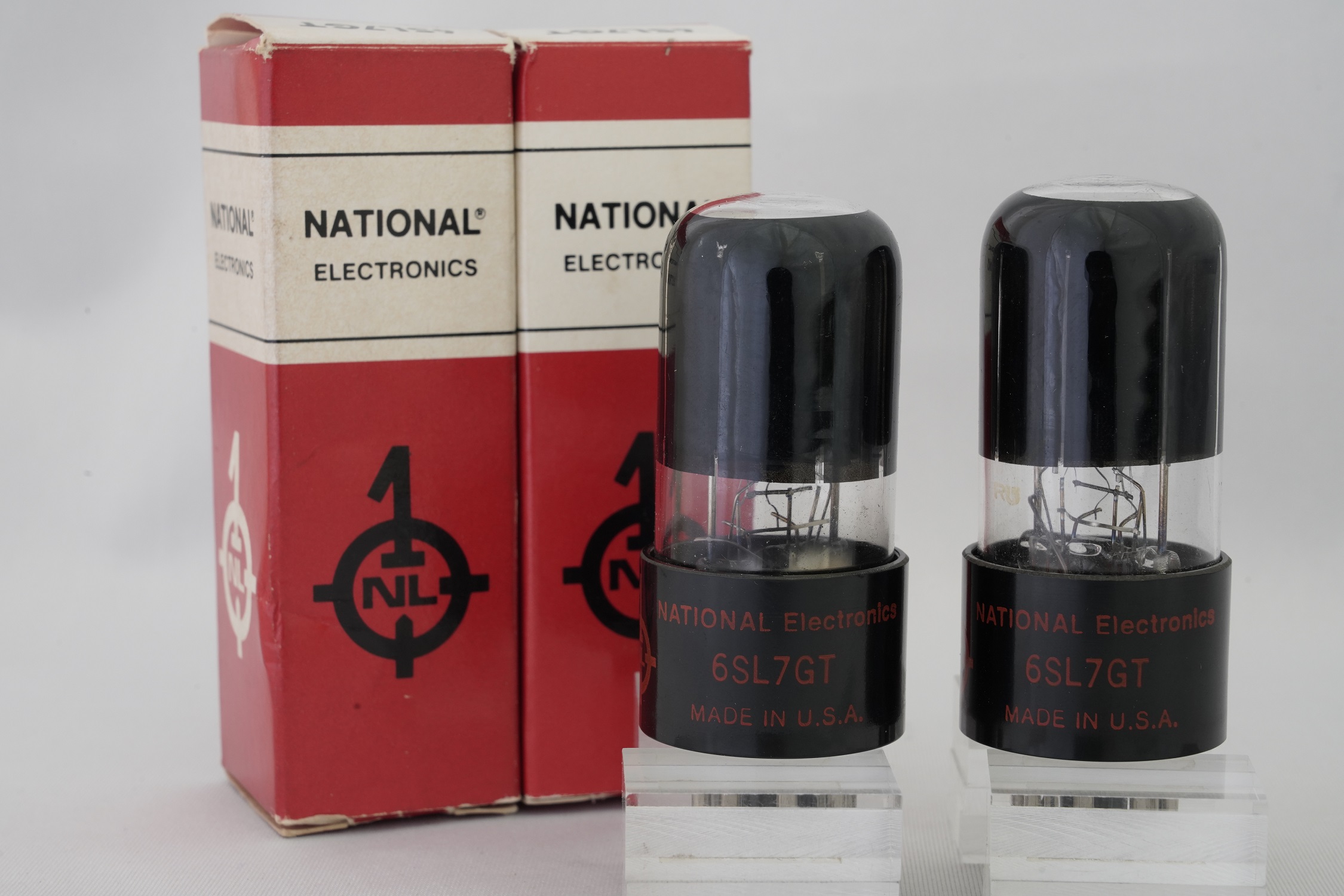 6SL7GT NATIONAL ELECTRONICS 2本1組