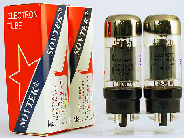 5881WXT 6L6GC Sovtek マッチドペア