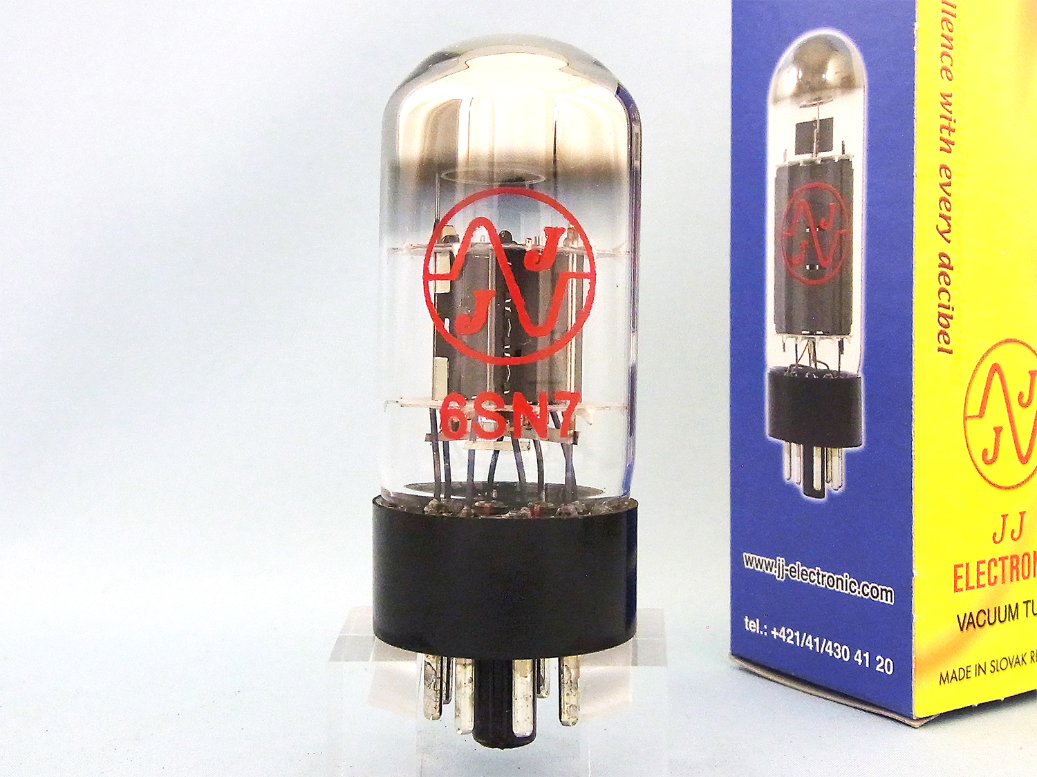 真空管,電圧増幅管,プリ管,6SN7 JJ