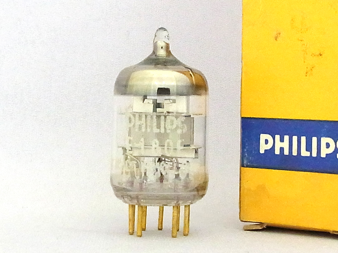 E180f SYLVANIA 6688/E180F GOLD PIN VACUUM PENTODE RF VACUUM TUBE ...