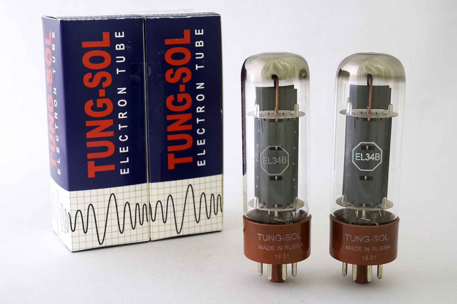 EL34B Tung-Sol マッチドペア 《made in Russia》