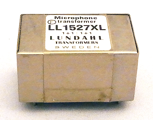 【受注オーダー品】Lundahl LL1527XL ルンダール 多目的用途オーディオ・トランス