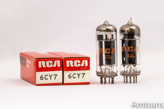 6CY7 RCA 元箱 新品同様 2本1組 アムトランス（真空管・高音質オーディオパーツ通販専門店）