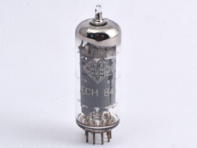 真空管 電圧増幅管 プリ管 ECH84 Telefunken/本 元箱 新品 マークあり