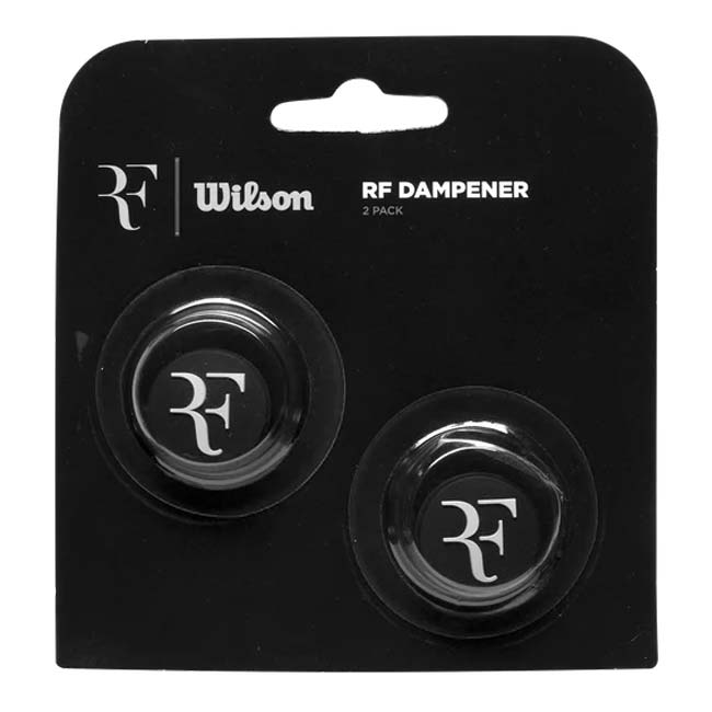 「ロジャー・フェデラー」ウィルソン(Wilson) 2024 RF ダンプナー 振動止め 2個セット WR8445001001ブラック ...