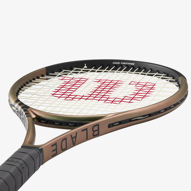 ウィルソン(Wilson) 2021 BLADE 100UL ブレード100ユーエル V8.0 (265g) 海外正規品 硬式テニスラケット WR079020-グリーン×ブロンズ(21y11m ...
