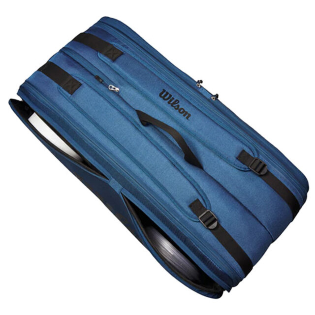 「12本収納」ウィルソン(Wilson) TOUR ULTRA ツアー ウルトラ 12PK ラケットバッグ テニスバッグ ...