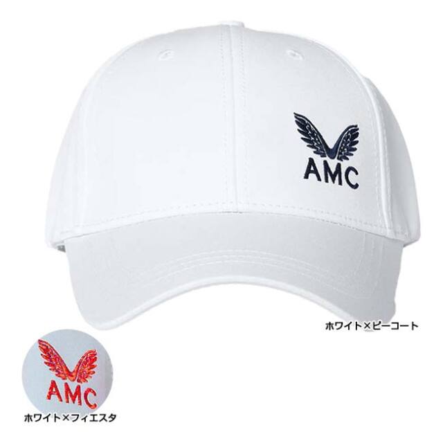 「アンディ・マレー」Castore(カストーレ) メンズ AMC 刺繍入り プレイング キャップ 帽子 AMCSS21PCP1-ホワイト× ...