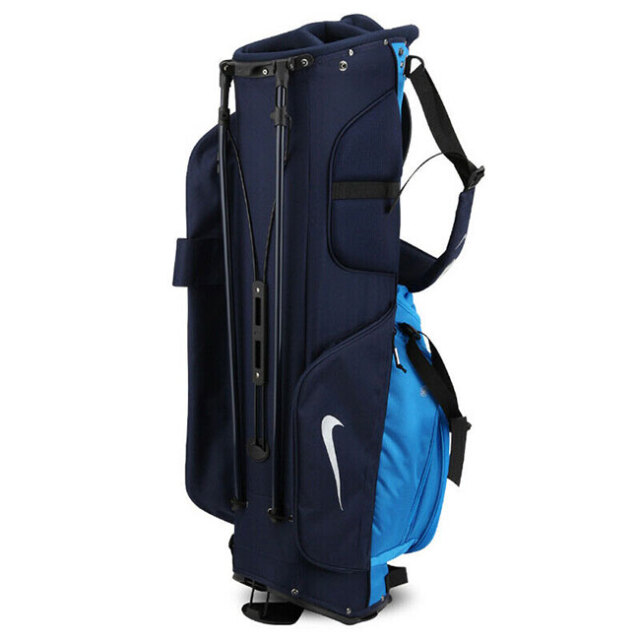 ナイキ(NIKE) エアスポーツ スタンドキャディバッグ ゴルフバッグ GF3002-412 ミッドナイトネイビー×シルバー(20y6m) アミュゼスポーツ