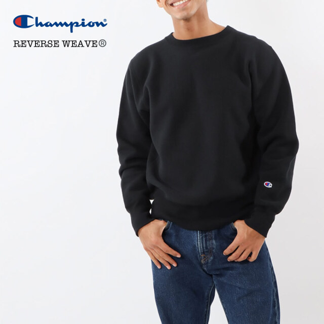 Champion チャンピオン リバースウィーブ(R) クルーネックスウェットシャツ トレーナー 裏起毛 長袖 ロングスリーブ カットソー 23FW 秋冬新作 C3-Y032 メンズ レディース