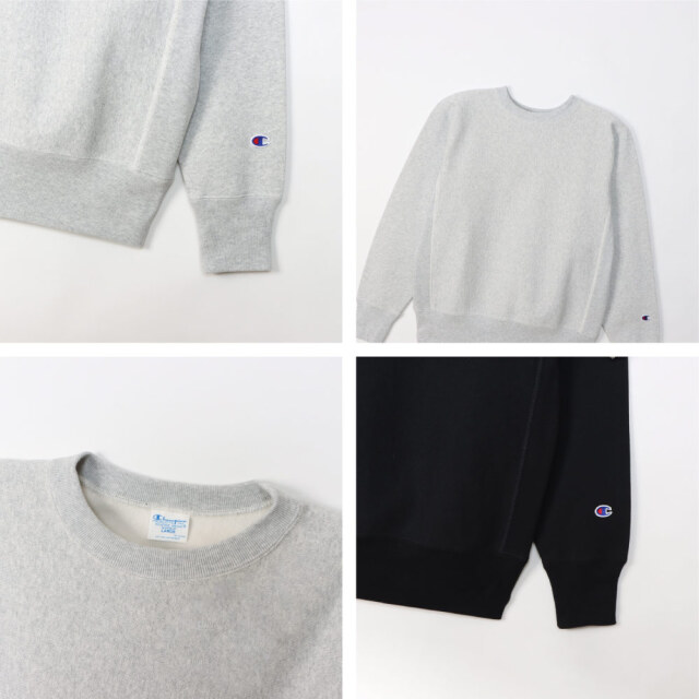 Champion チャンピオン リバースウィーブ(R) クルーネックスウェットシャツ トレーナー 裏起毛 長袖 ロングスリーブ カットソー 23FW 秋冬新作 C3-Y032 メンズ レディース