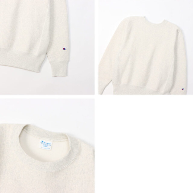 Champion チャンピオン リバースウィーブ(R) クルーネックスウェットシャツ トレーナー 裏起毛 長袖 ロングスリーブ カットソー 23FW 秋冬新作 C3-Y032 メンズ レディース