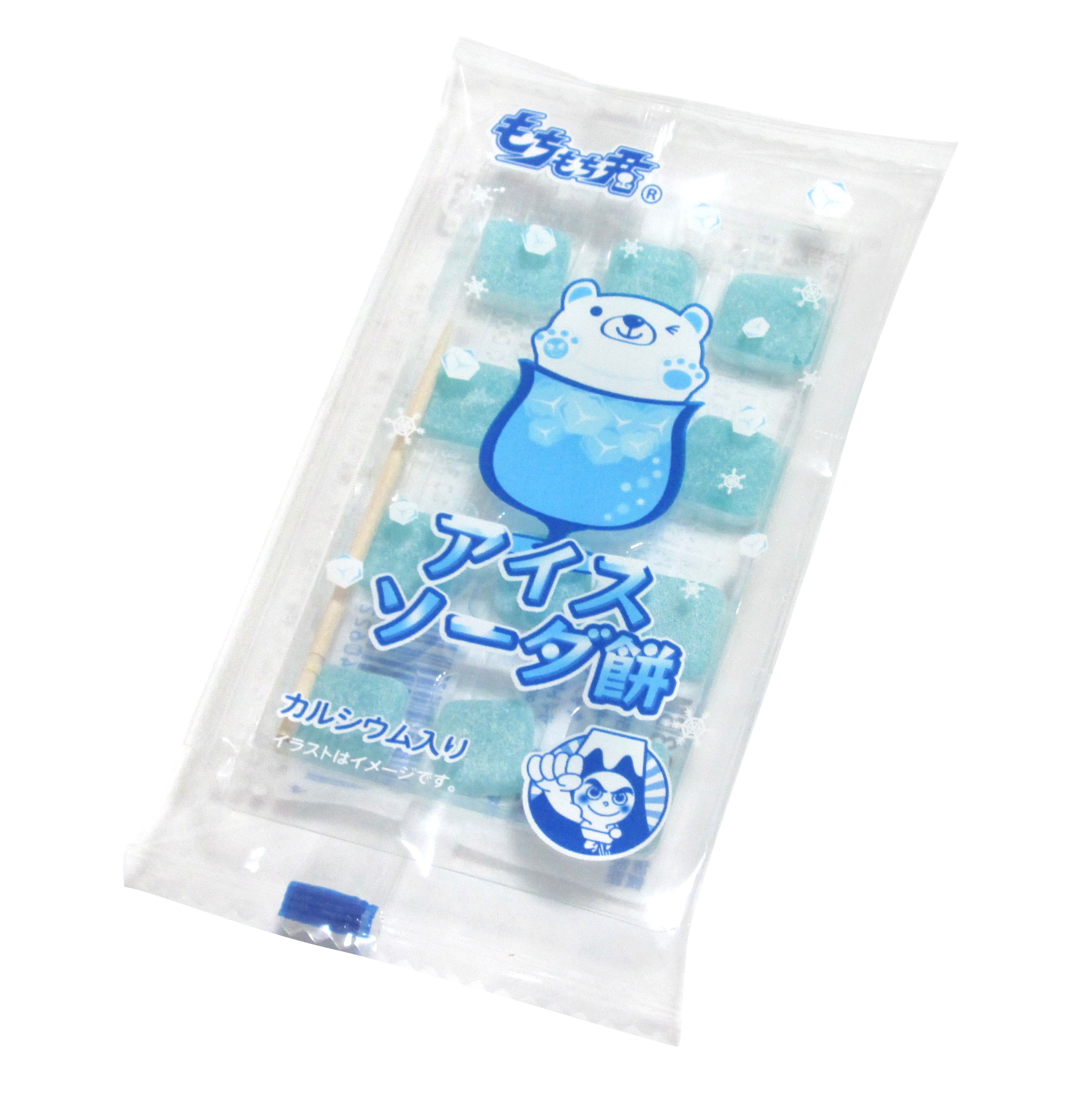 【駄菓子 通販】富士製菓 アイスソーダ餅 駄菓子・イベント用品を卸価格で通販。あおい玩具