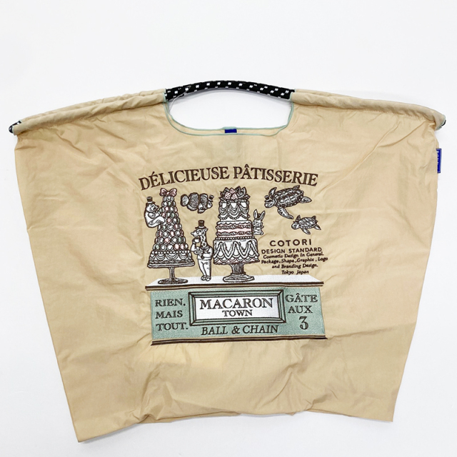 Ball＆Chain ボール＆チェーン 32110403 MACARON TOWN ＜Lサイズ＞ マカロンタウン COTORI トートバッグ ...