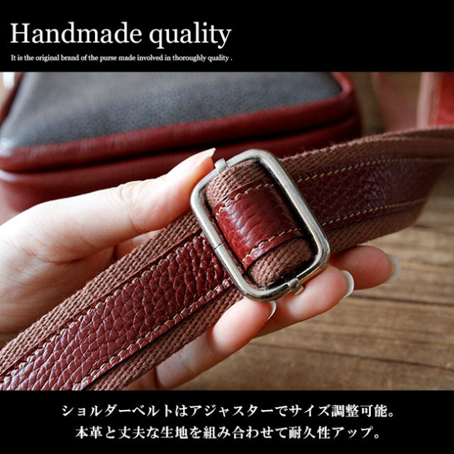 レザーバッグ ショルダーバッグ メンズ/レディース/ユニセックス 本革