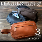 牛革 セカンドバッグ レザーハンドバッグ ハンドポーチ カーフスキン