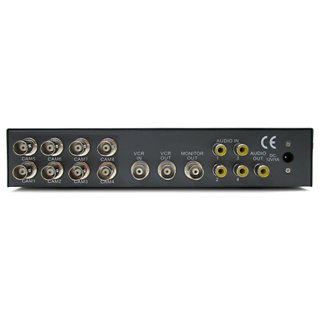 SEC-DIV-8CH｜8チャネル カラー画面分割機【ブロードウォッチ】【防犯カメラ】 【監視カメラ】【セキュリティーカメラ】 アストップケイヨー本店