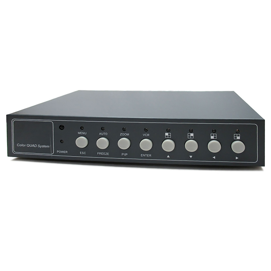 SEC-DIV-4CH｜4チャネル カラー画面分割機【ブロードウォッチ】【防犯カメラ】 【監視カメラ】【セキュリティーカメラ】 アストップケイヨー本店