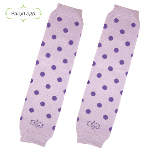 BabyLegs【ベビーレッグス】パープルポルカドット pd07