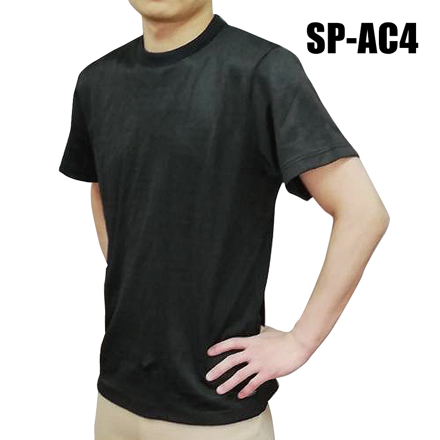 サクセスプランニング Safety&Cool Tシャツ (半袖) Black アウトドア ツーリング 危険な作業時に 男女兼用 正規品 SP-AC4