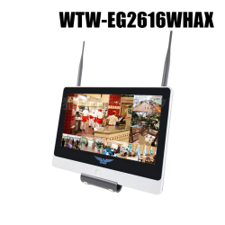 【WTW-EG2616WHAX】 EAGLEシリーズ録画機 12.5インチモニタ一体型ネットワークレコーダー 16chモデル（2～8TB選択）（代引不可・返品不可）