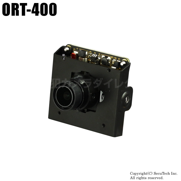 【ORT-400】240万画素 AHD 組み込み用小型カメラ ボードレンズ仕様 UTC対応（f=3.6mm） 防犯カメラダイレクト
