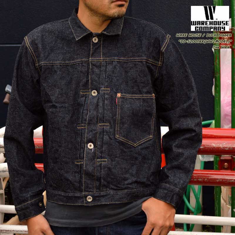 WAREHOUSE ウエアハウス DUCK DIGGER ダックディガー "DD-S2001XX" 大戦モデル デニムジャケット ワン ...