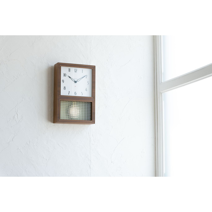 時計 GLASS PENDULUM CLOCK EL STYLE グラスペンデュラムクロック イーエルスタイル 振り子時計 掛け時計 置き時計