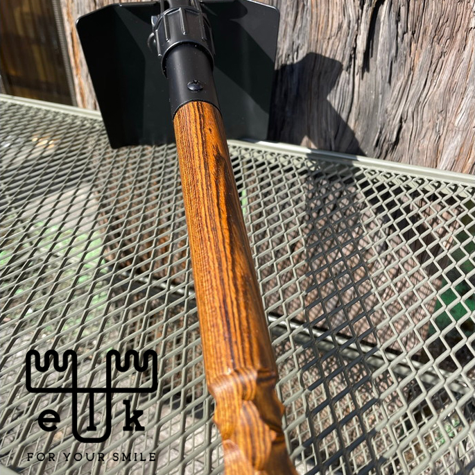 シャベル elk grip Shovel”n”scoop bocote エルクグリップショベルエヌスクープ ボコーテ スコップ グリップ 名栗加工