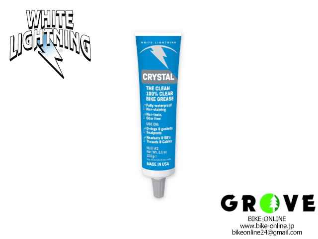 WHITE LIGHTNING ホワイトライトニング [ CRYSTAL GREASE ] クリスタルグリス / 100g【 GROVE青葉台 ...
